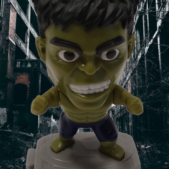 McDonald's | Toys | Marvel Avengers Hulk 4 Toy Figure Mcdonalds Happy ...